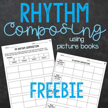 Rhythm Composing Using Picture Books FREEBIE - Teach From The Stage