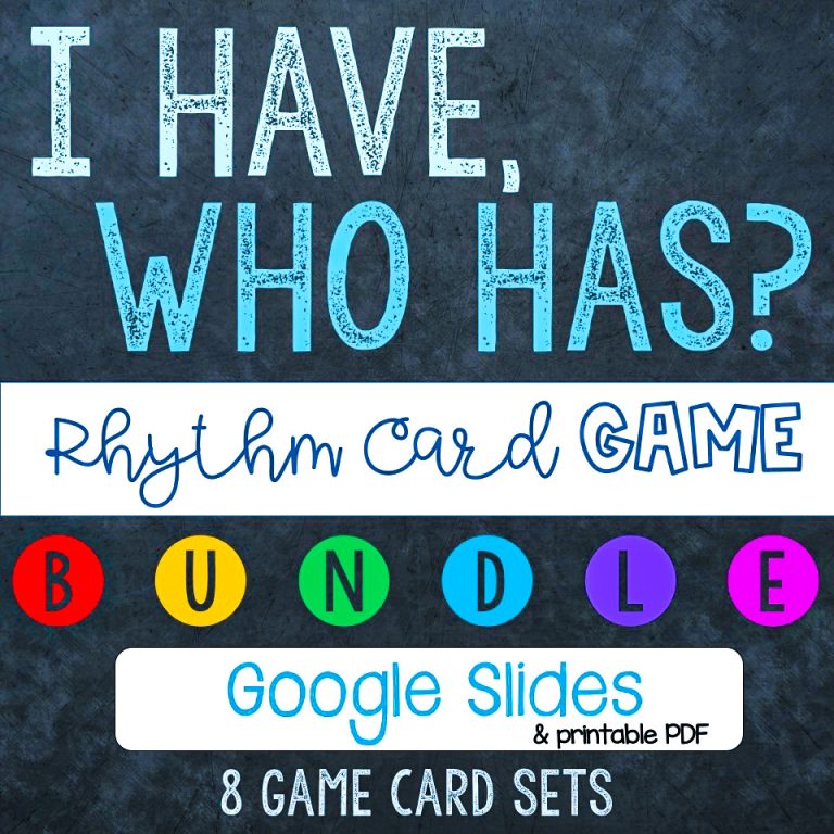 Rhythm Reading Games BUNDLE - Teach From The Stage