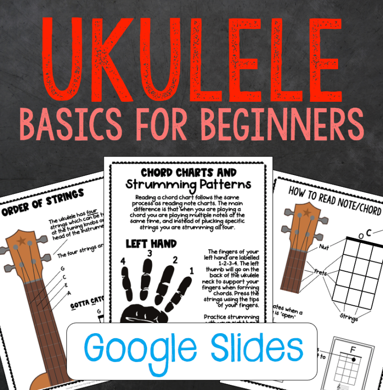 Ukulele Beginner Basics Music Program - Teach From The Stage