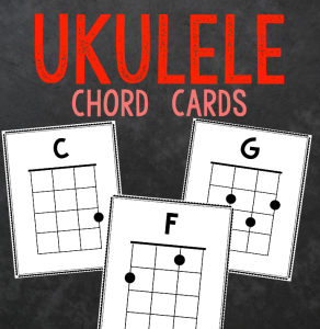 Ukulele Chord Posters - Teach From The Stage