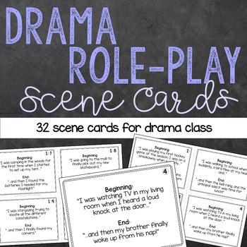Drama Beginning/End Scene Cards - Teach From The Stage