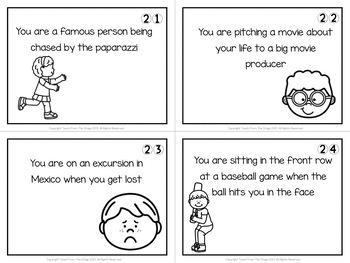 Drama Scene Cards - Teach From The Stage