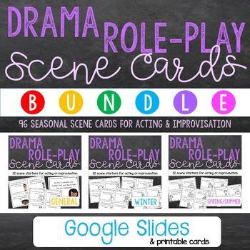 Drama Scene Cards BUNDLE - Teach From The Stage