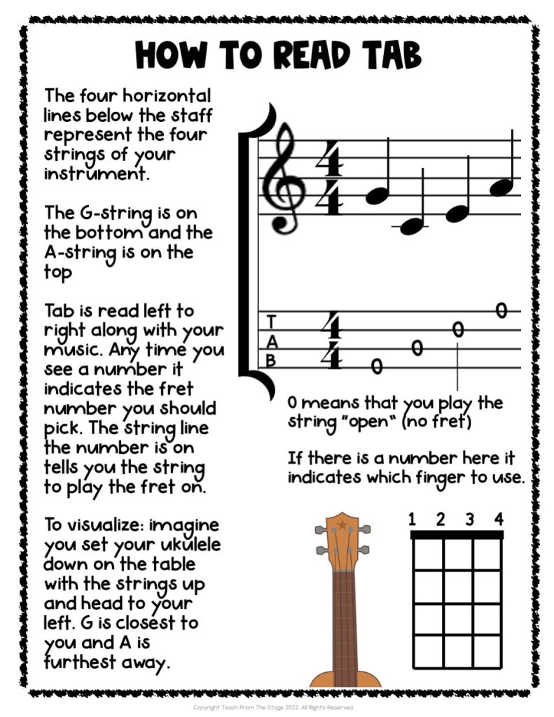 Set Up Your Student Ukulele Booklets with Ease - Teach From The Stage