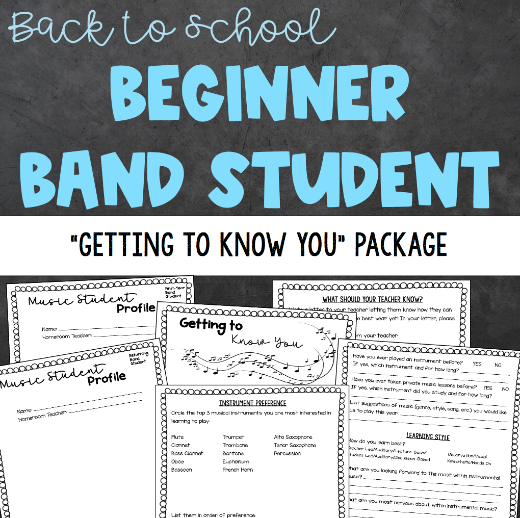 Engaging Beginner Band Students: My First Year Back in 4 Years! - Teach ...