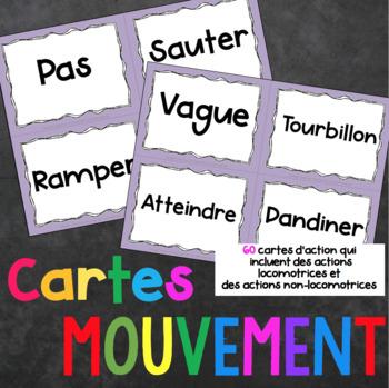 Creative Dance Movement Cards FRENCH VERSION - Teach From The Stage