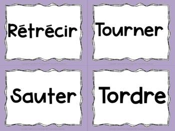 Creative Dance Movement Cards FRENCH VERSION - Teach From The Stage