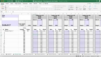 Digital Gradebook - Teach From The Stage