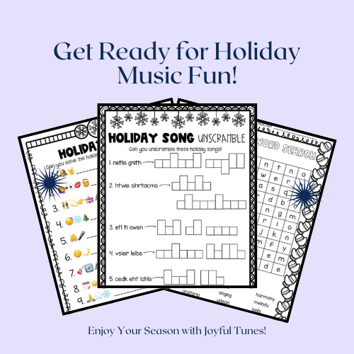 Bring Holiday Cheer to Your Music Classroom with the Holiday Music Fun ...