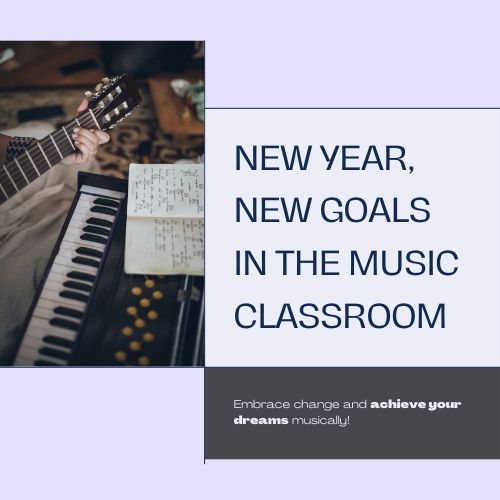 Goal-Setting Activities for the Music Classroom: Free Printable & New ...
