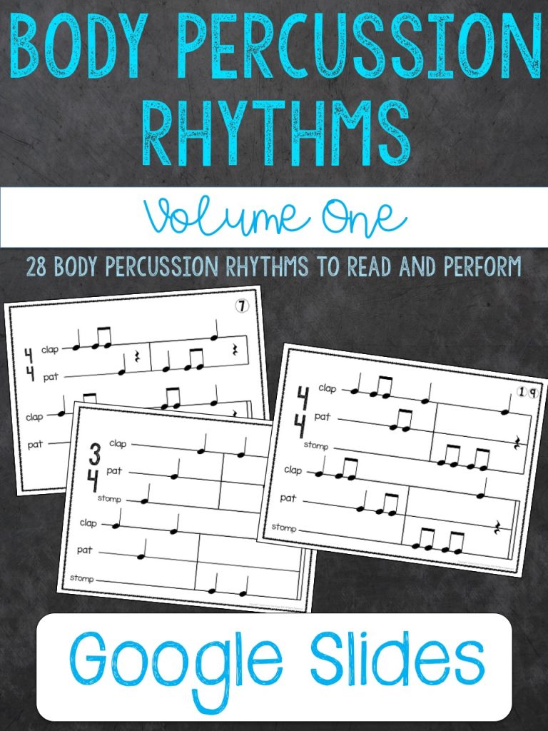 Incorporating Body Percussion into Your Music Classroom - Teach From ...