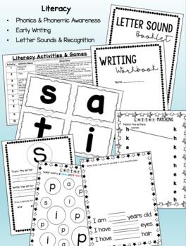 HomeWorks Preschool Printable At Home Learning Program - Teach From The ...