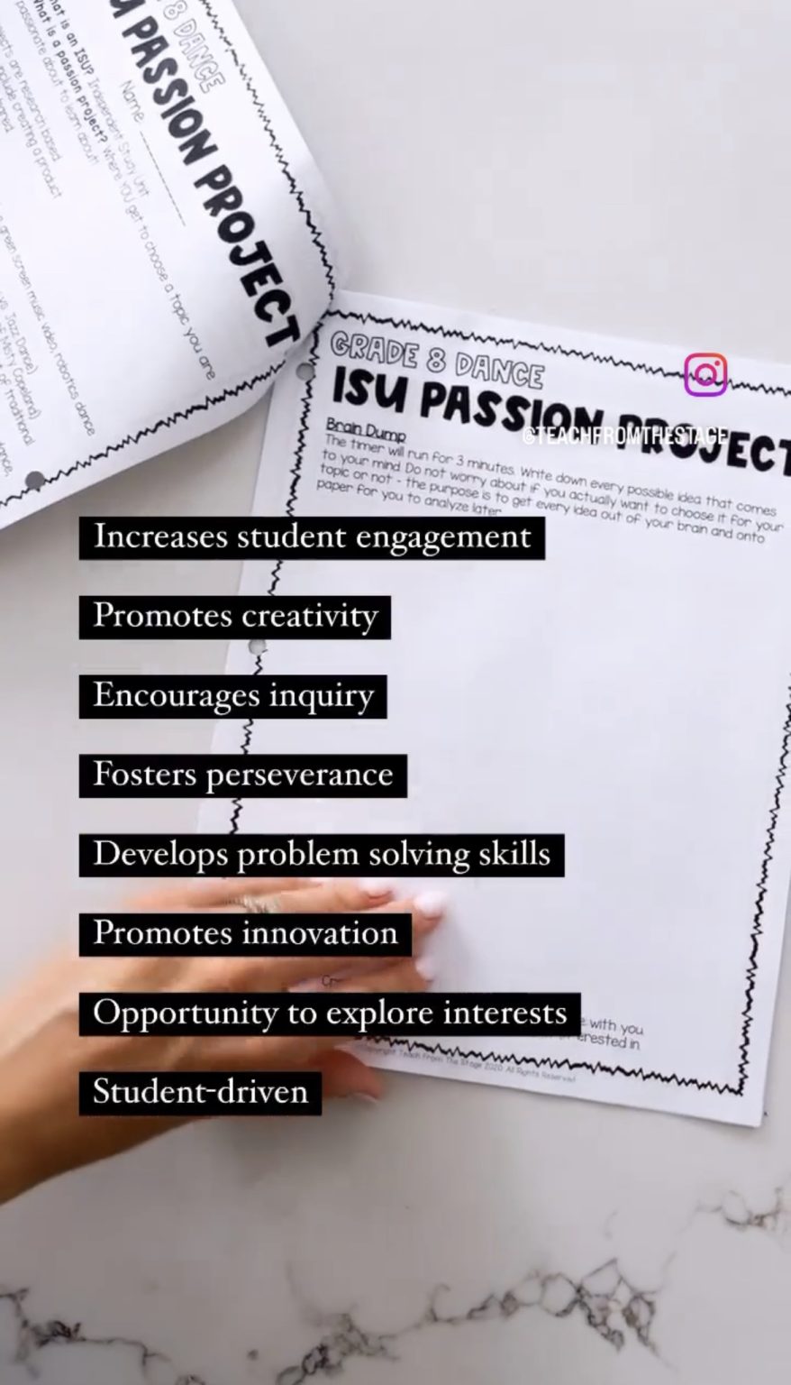Passion Projects in Music and Dance – Empower Student Learning