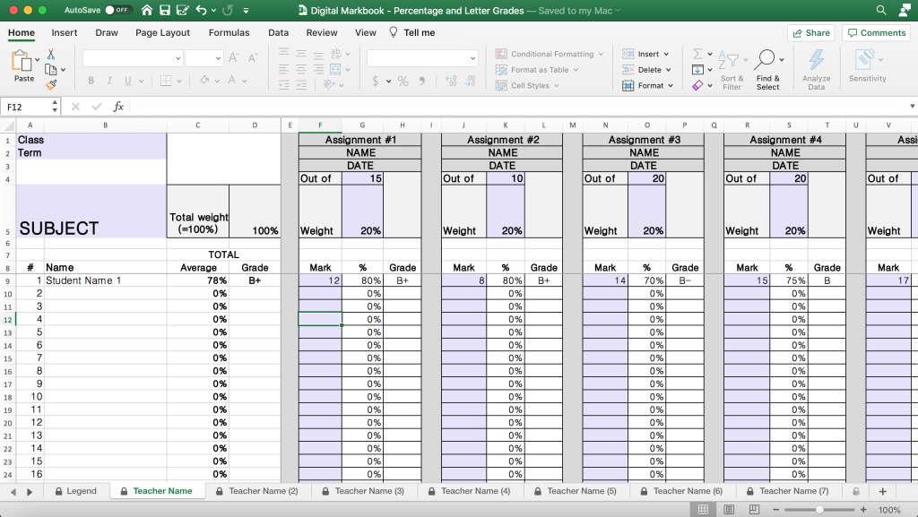 Transform Your Grading with Our New Digital Grade Book! - Teach From ...